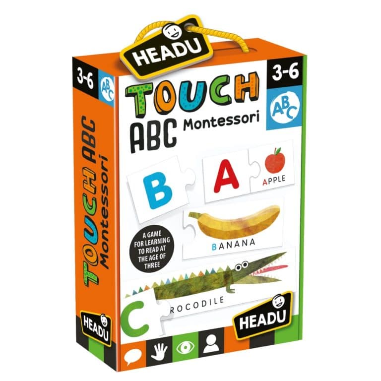Headu Montessori Touch Abc - The Model Shop