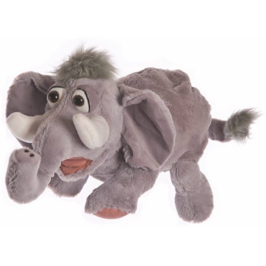 ELEPHANT 43CM HAND PUPPET - The Model Shop