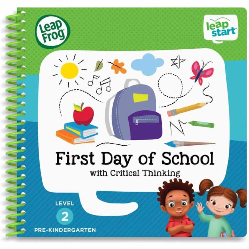 LeapFrog LeapStart First Day of School and Critical Thinking Book - The ...
