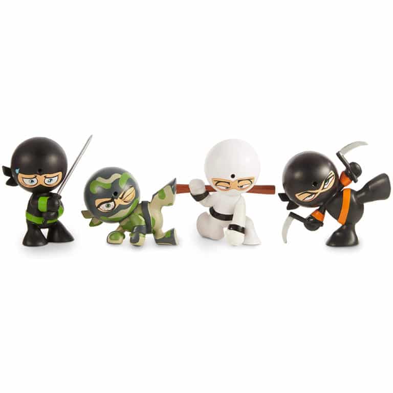 Ninja Figures Assorted Colours - The Model Shop
