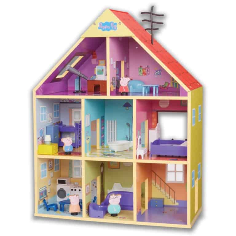 Peppa Pig Deluxe Wooden Playhouse - The Model Shop