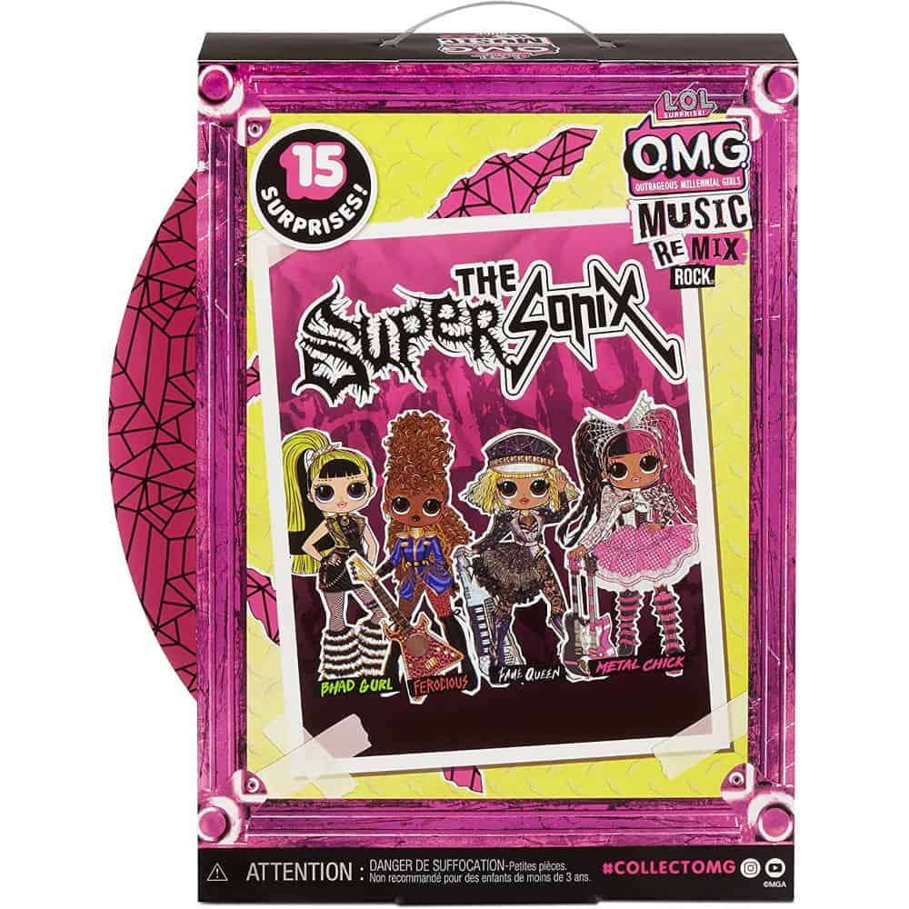 LOL Surprise OMG Remix Rock Metal Chick Fashion Doll - The Model Shop