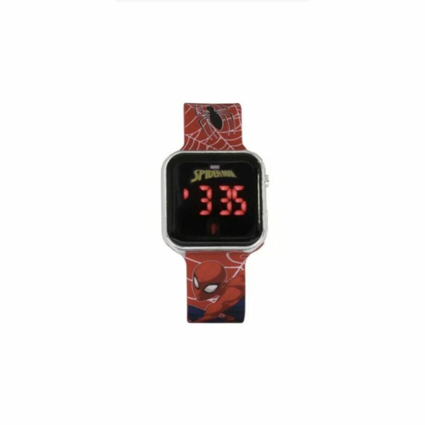 Marvel Spider-Man Kid's LED watch cool Spider-Man Band "Here comes ...