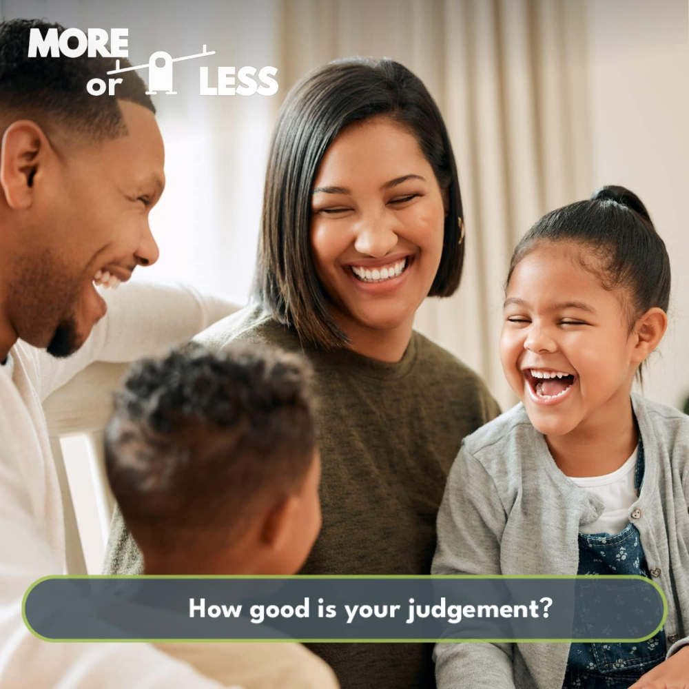 Educational Card Game More Or Less Quiz Card Game - Test Your Judgment ...