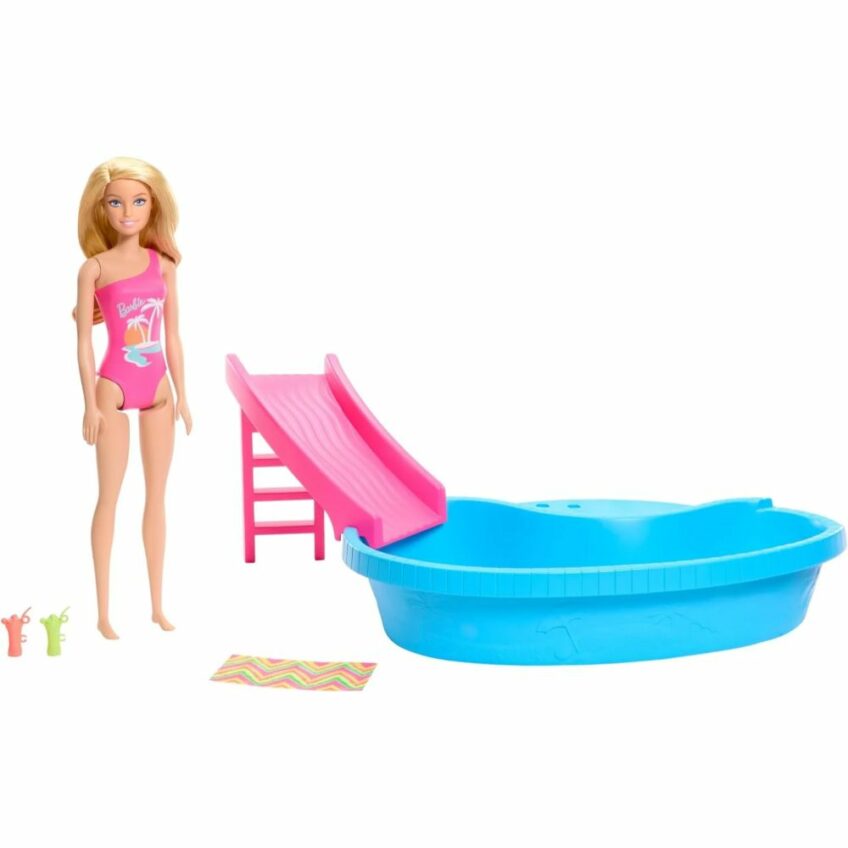 Barbie Doll And Pool Playset - The Model Shop