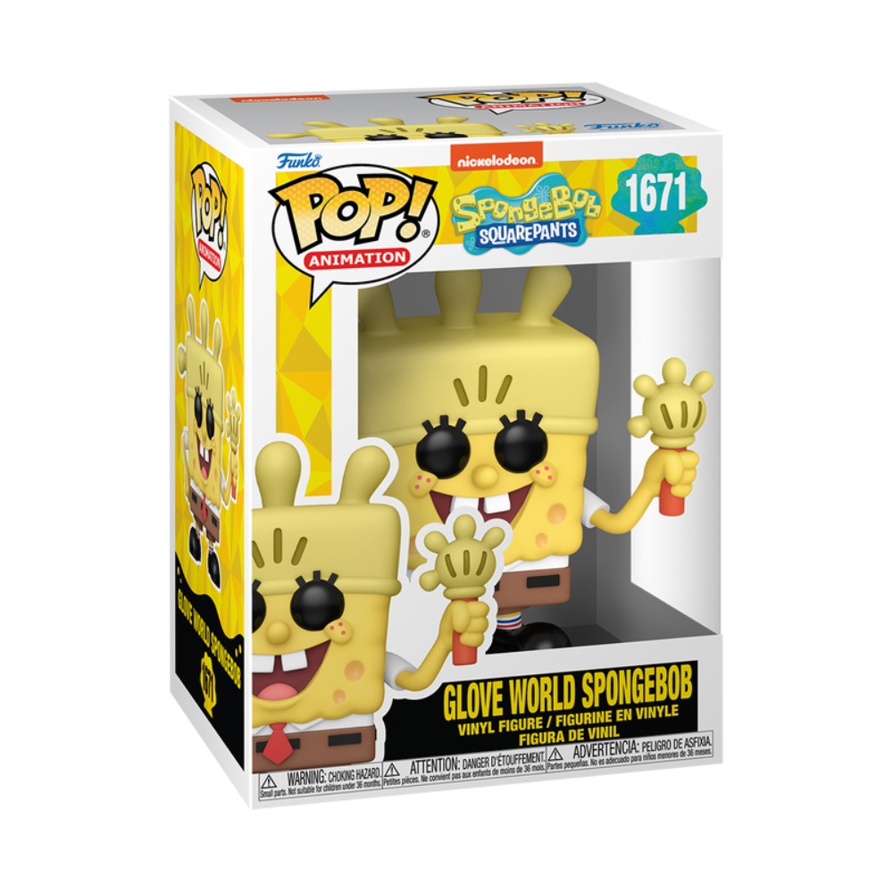 Funko Pop SpongeBob Squarepants: Glove World SpongeBob - The Model Shop