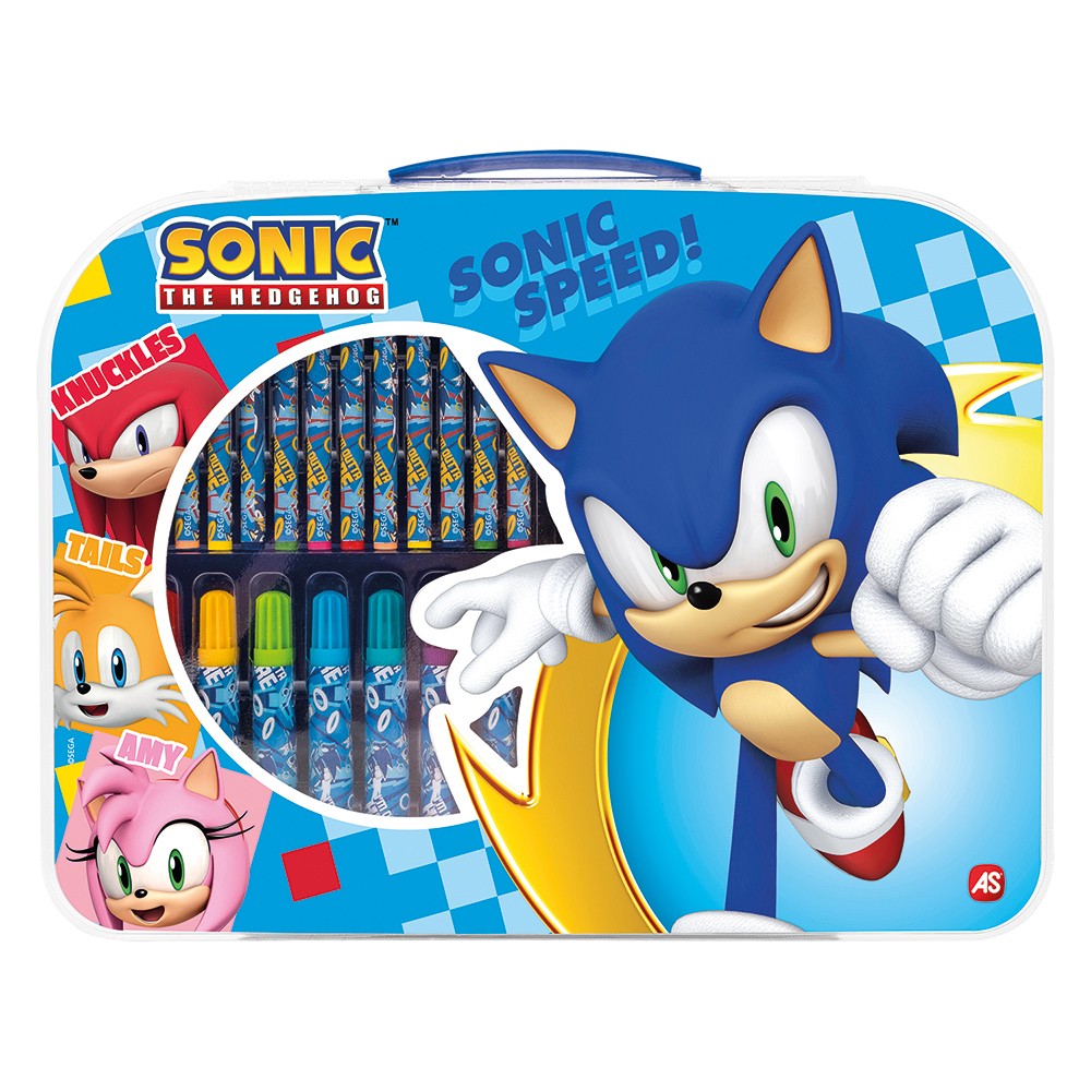 Sonic The Hedgehog Art Case - The Model Shop