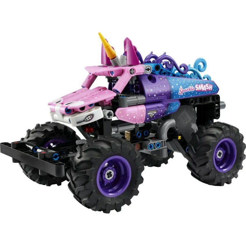 Lego 42220 TECHNIC Monster Jam™ Sparkle Smash™ Pull-Back - The Model Shop